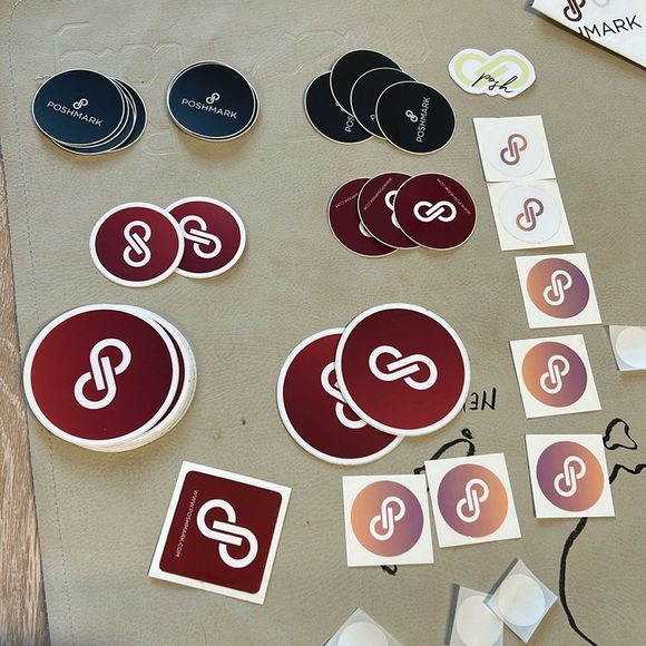 Posh | Accessories | Poshmark Stickers Logo Limited Edition Lot Of 5 ...